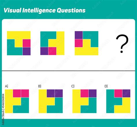 Visual Intelligence Questions Iq Test Visual Intelligence Questions