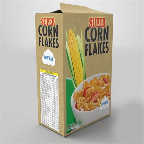 Custom Printed Cornflake Packaging Boxes At Wholesale