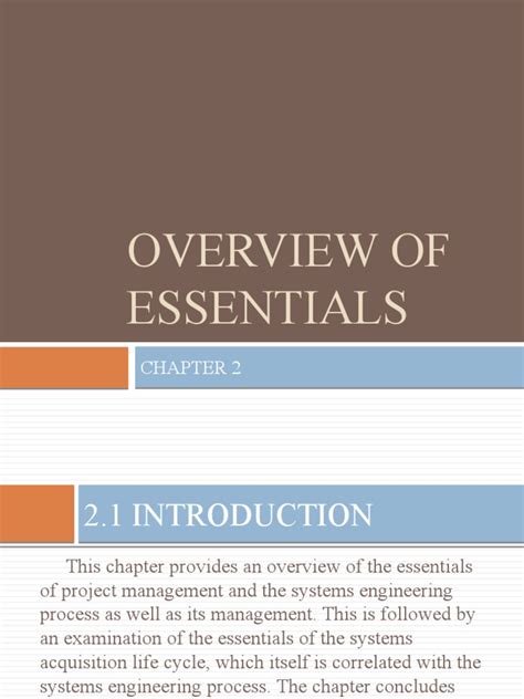 Chapter 2 Cmpm Pdf Systems Engineering Project Management