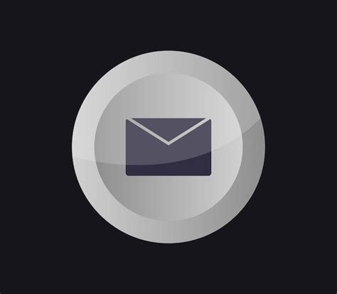 Premium Vector Email Button