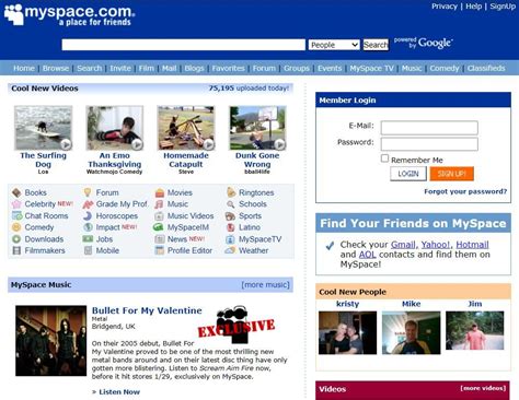 ¿recuerdas Myspace La Primera Red Social Que Triunfó