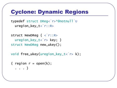 Ppt Implementation And Evaluation Of A Safe Runtime In Cyclone Powerpoint Presentation Id