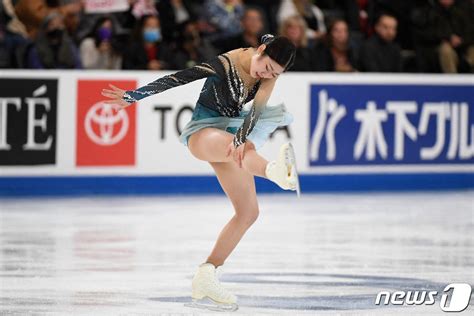 피겨 이해인 시즌 첫 Isu 시니어 그랑프리 쇼트 4위 뉴스1