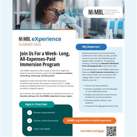 NIIMBL EXperience Summer