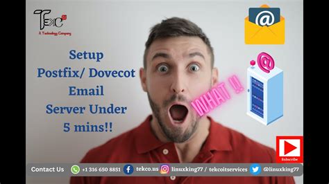 Setup Postfix Dovecot Email Server Under 5 Mins Email Marketing Official Use Tekco77