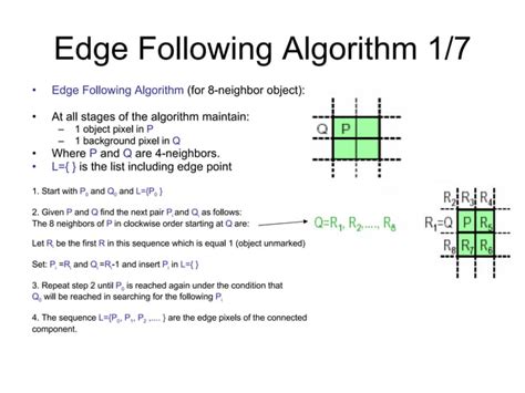 Edge Following Algorithm Chiara Galdi Ppt Computing Technology And Computing