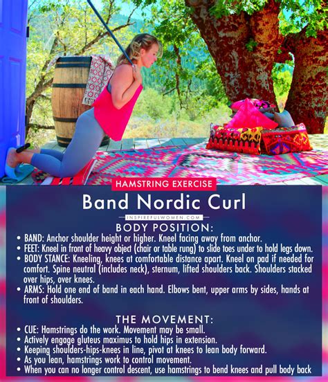 Band Nordic Hamstring Curl Inspireful Women Band Nordic Hamstring Curl Inspireful Women