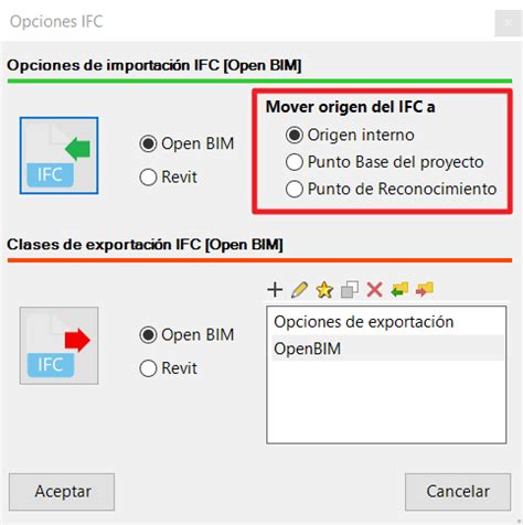 Plugin Open BIM Revit Options IFC CYPE Plugin Open BIM Revit Options IFC CYPE