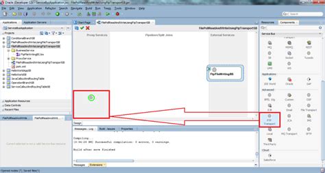 Oracle Osb 12c File Pollingreading And Writing Using Ftp Transport