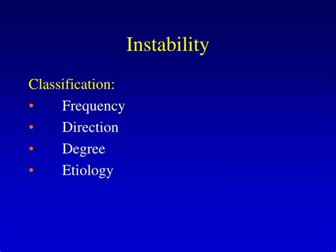 Ppt Shoulder Instability Basics Powerpoint Presentation Free