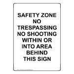 No Trespassingsecurity No Weapons Safety Signs And Labels