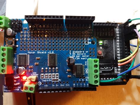 Adafruit V Motor Shield Power Motors Mechanics Power And CNC Arduino Forum