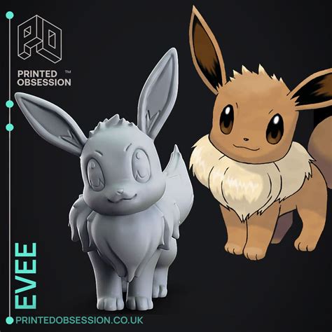 Early Bird Champion 12 Models Per Month 10mth 3d Model Membership With Eevee Pokemon