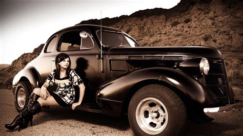 Car Girls Wallpapers Wallpaper Cave