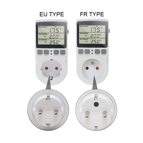 Kt3100 Digital Thermostat Socket Incubator Temperature Controller Outlet With Timer Switch 16a