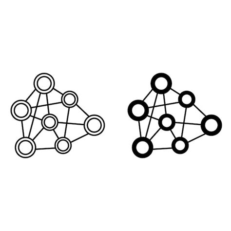 Premium Vector Neural Network Icons