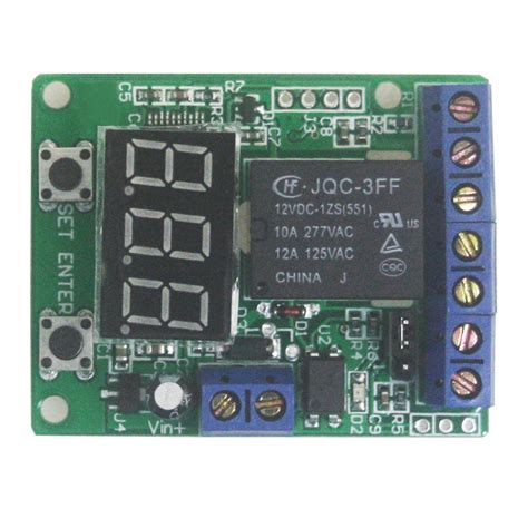 Multi Functional Voltage Detection Relay Controller With Time Timing Wireless Remote