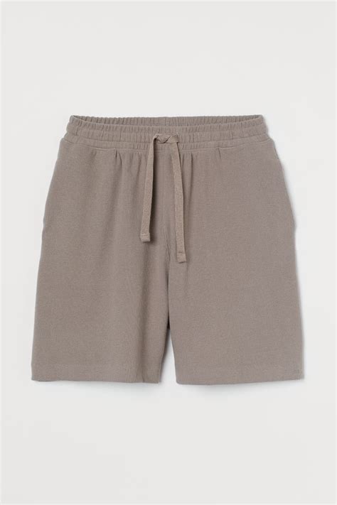 저지 쇼츠 하이웨이스트 쇼트 다크 그레이지 여성 Handm Kr 저지 쇼츠 하이웨이스트 쇼트 다크 그레이지 여성 Handm Kr