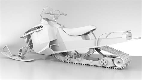 Jason Pook Indy Snowmobile Model Colleague Project