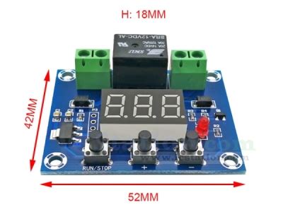 DC 12V Digital Timing Switch 1 999 Minutes Countdown Timer Module