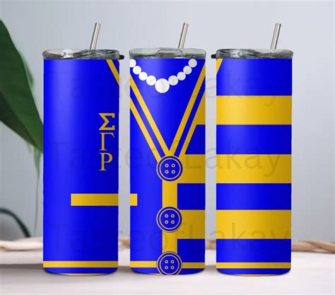 Sorority Cardigan Tumbler Wrap Aka Dst Zphib Sgrho Digital