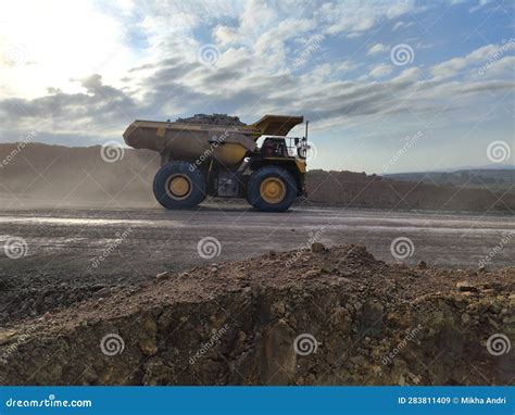Mining Activity Of Tantalum Coal Nickel Cobalt Lithium Editorial Stock Image Image Of