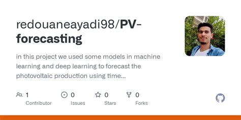 Github Redouaneayadi98pv Forecasting In This Project We Used Some Models In Machine Learning