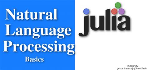 Natural Language Processing In Julia Text Analysis JCharisTech
