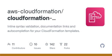 Github Aws Cloudformation Cloudformation Template Schema Inline Syntax Validation