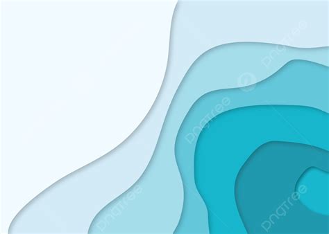 Colorful Blue Modern Abstract Papercut Background Papercut Background Modern Background Paper