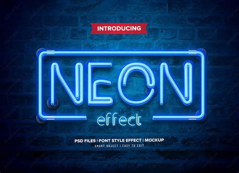 特效字砖墙水泥实木金属霓虹灯文字效果psd模板 05