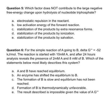 Solved Question Which Factor Does NOT Contribute To The Chegg