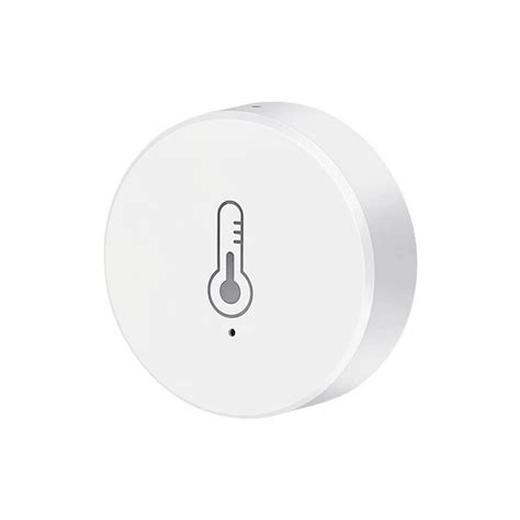 compact design temperature and humidity sensor for zigbee enabled