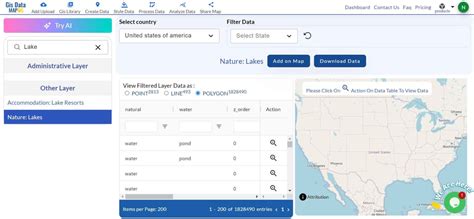 Download Lake Data In Shapefile Kml Gkpg 15 Gis Format Filter And Download