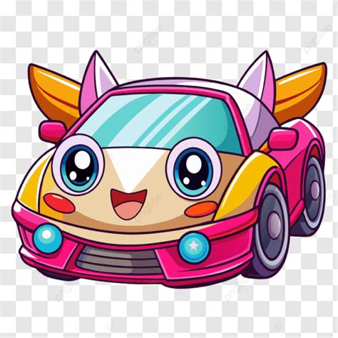 핑크 자동차 차량 만화 만화 차량 자동차 Png 일러스트 및 이미지 에 대한 무료 다운로드 Pngtree