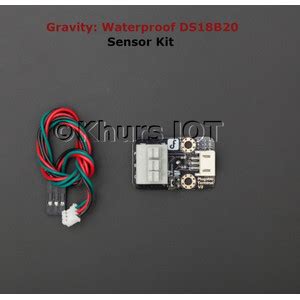 Jual Dfrobot Waterproof Ds18B20 Digital Temperature Sensor Kit Terbaru Jakarta Barat