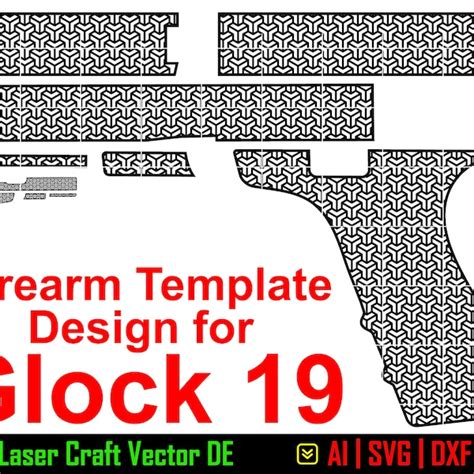 Glock Laser Template Etsy