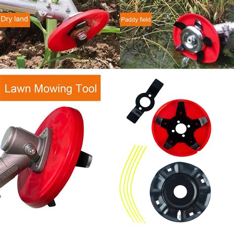 Bolincty Weed Eater Blade Metal Weeding Disc Head Gardening Weed Wacker