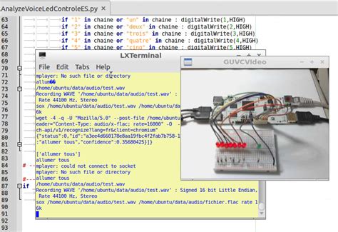 Programmer Le Pcduino Pyduino Reconnaissance Vocale Allumer