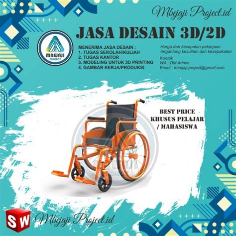 Jual Jasa Desain Gambar 3d 2d Modeling Solidwork Shopee Indonesia