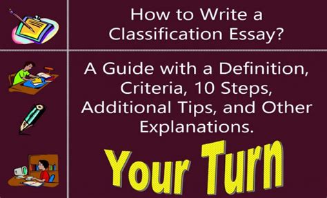 Classification Essay 📝 Classification Essay Writing A