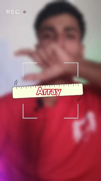 Array In 30 Seconds Youtube