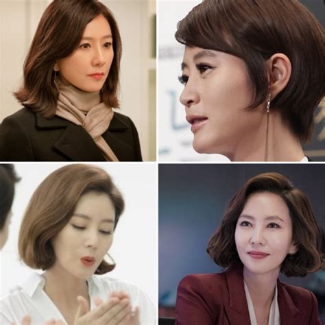 40대50대 중년여성 짧은머리 헤어스타일 숏컷단발머리 세련되고 젊어보이게 네이버 블로그