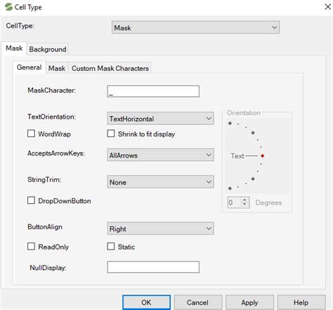 Mask Tab Spread Windows Forms 18