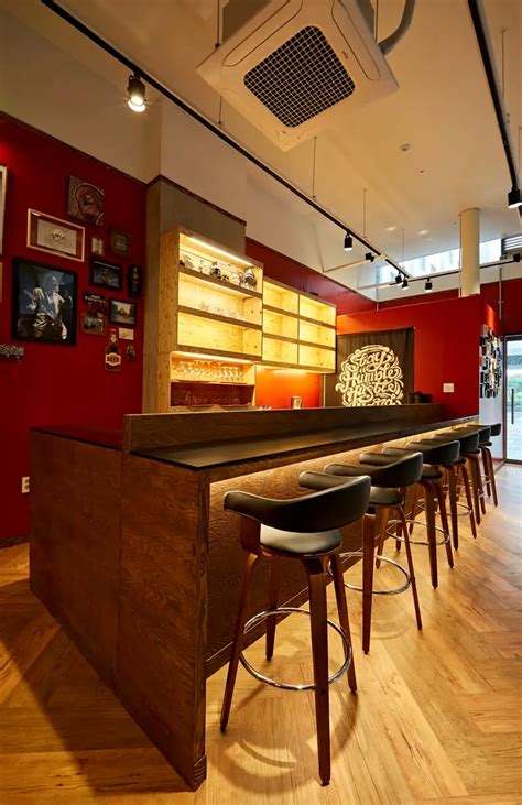 레드컬러로 포인트를 준 12평 비스트로인테리어 김포 운양동