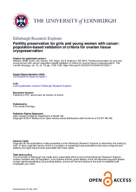 Pdf Edinburgh Research Explorer Angela Edgar