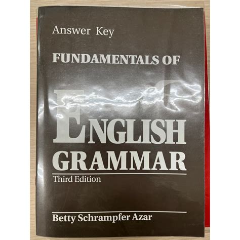 Azar English grammar英文文法中級解答英文段落寫作範例 應英系應外系 保存良好請洽更低運費 蝦皮購物