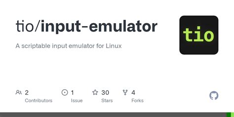 Github Tioinput Emulator A Scriptable Input Emulator For Linux