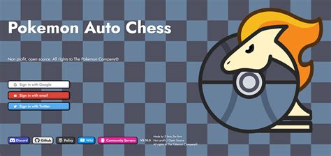 Pokemon Auto Chess Free Online Game Of Strategy And Teams
