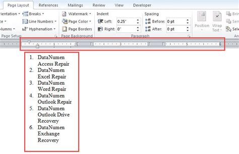 4 Ways To Create A Multi Column Bulleted Or Numbered List In Your Word